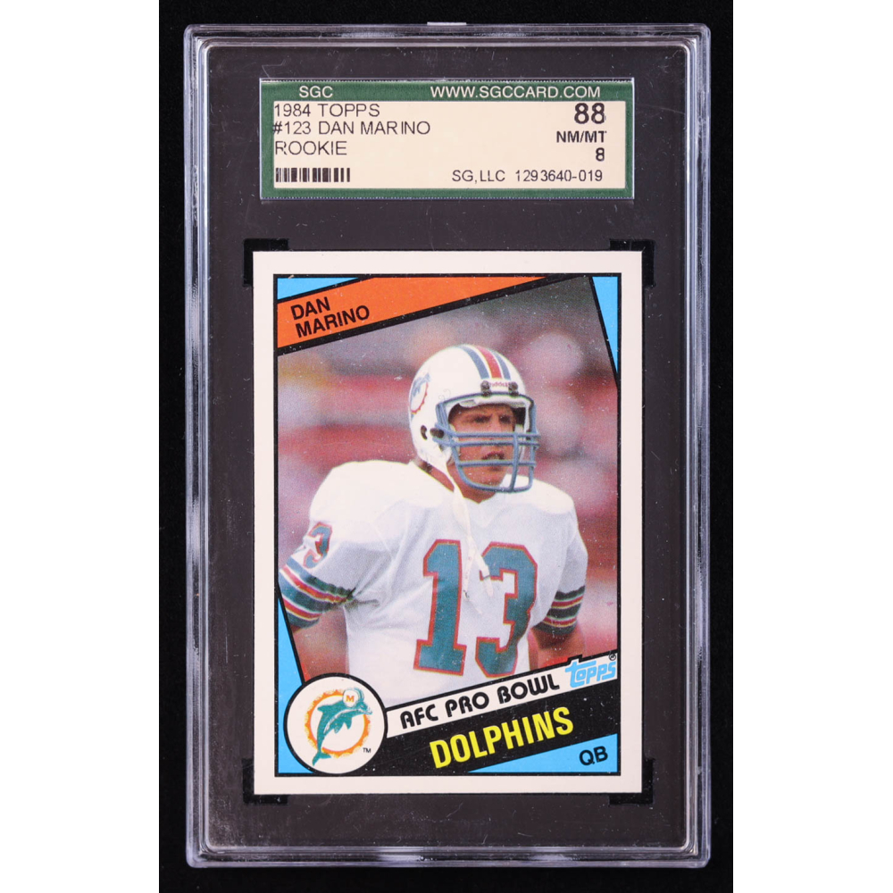 Dan Marino 1984 Topps #123 PB RC (SGC 8) | Pristine Auction