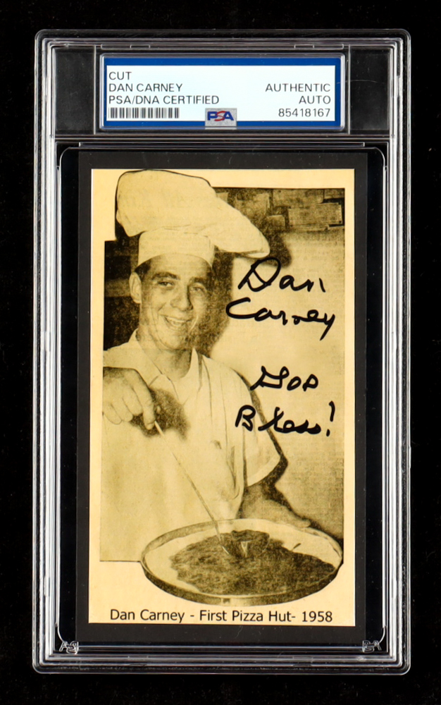 Dan Carney Signed Photo (PSA) | Pristine Auction