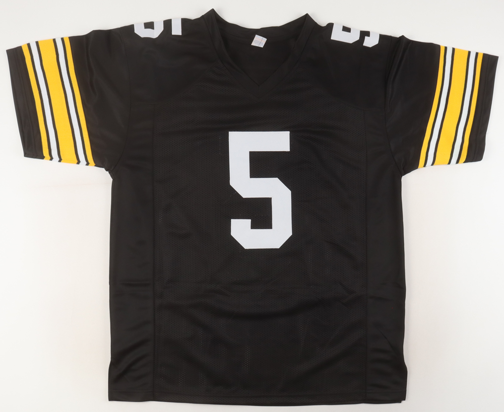 Terry Hanratty Signed Jersey Inscribed "SB IX & X" (JSA) | Pristine Auction