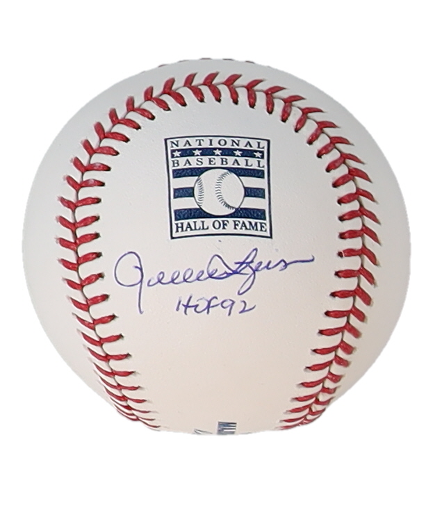 Rollie Fingers Signed OML Hall of Fame Logo Baseball Inscribed "HOF 92" (TriStar) | Pristine Auction