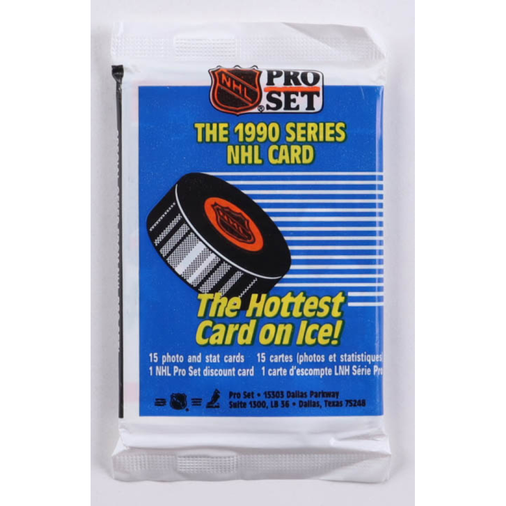 1990-91 Pro Set Series 1 Wax Pack of (15) Cards | Pristine Auction