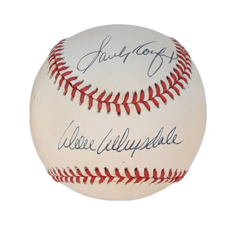 Sandy Koufax & Don Drysdale Signed ONL Baseball (PSA) | Pristine Auction