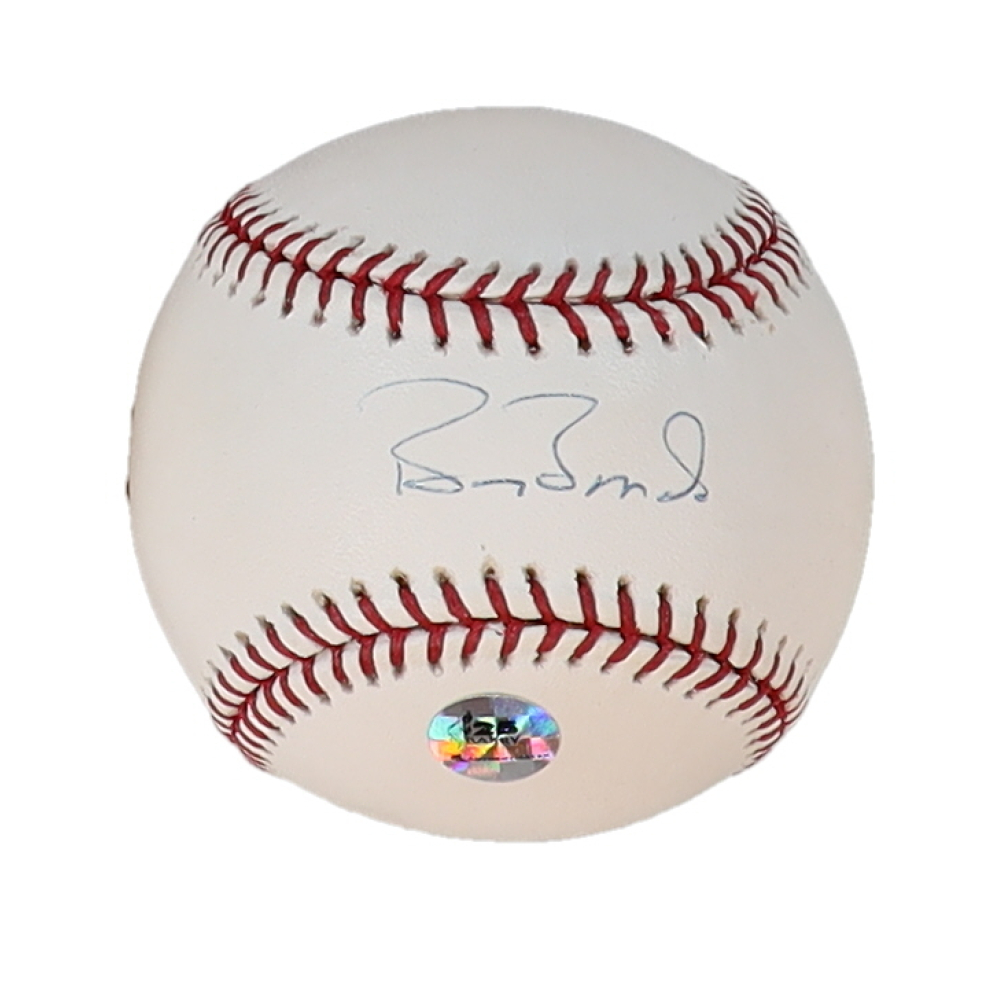 Barry Bonds Signed OML Baseball (Steiner & Bonds) | Pristine Auction