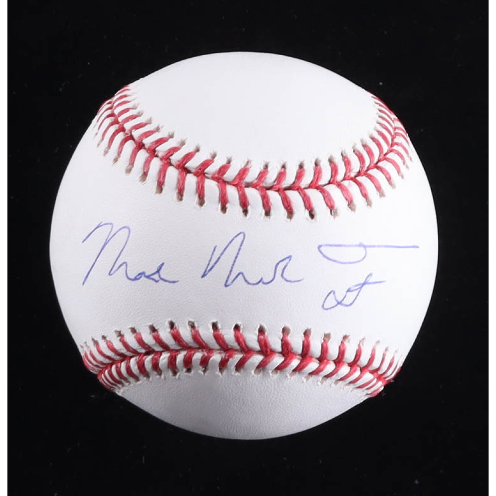 Michael Nelson Trout Signed OML Baseball (MLB) | Pristine Auction