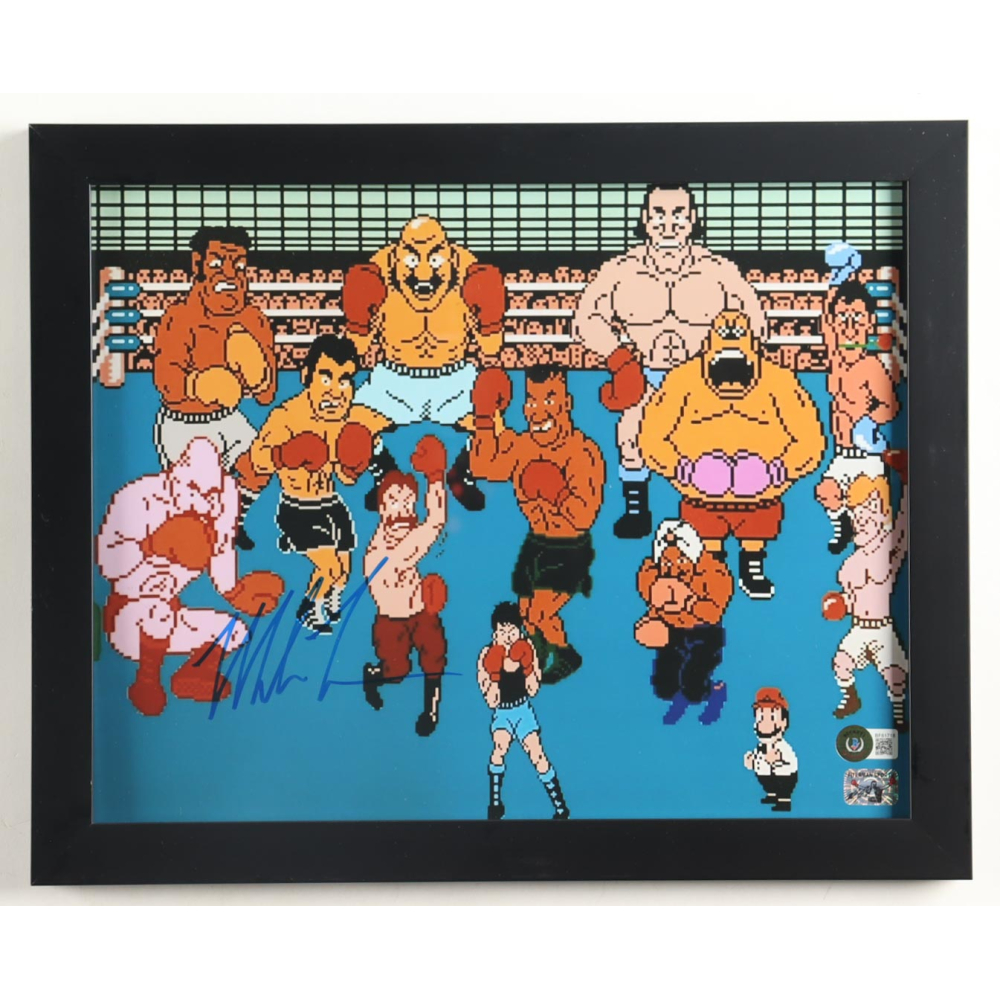 Mike Tyson Signed "Punch-Out!!" Custom Framed Photo Display (Beckett ...