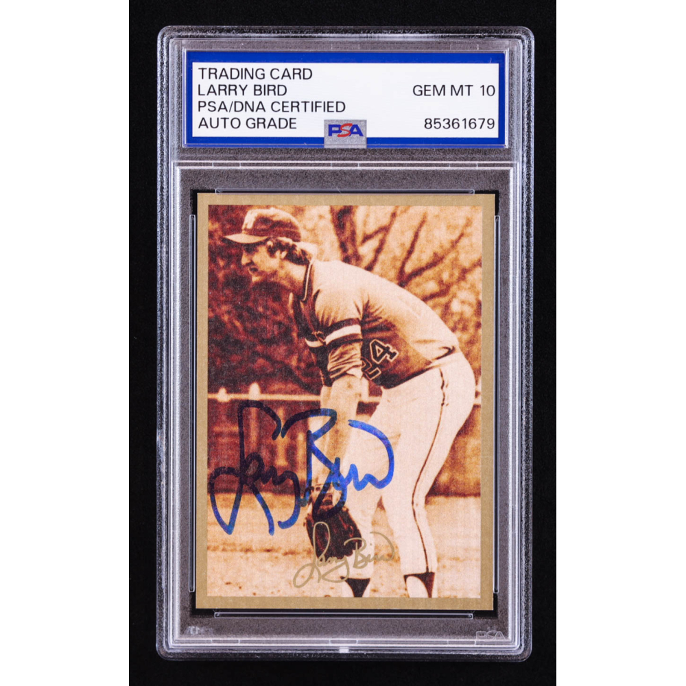 Larry Bird Signed 1994 Ted Williams #LP1A (PSA | Auto 10) | Pristine ...