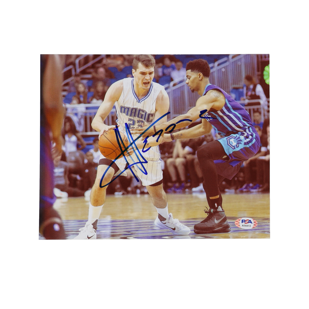 Mario Hezonja Signed Magic 8x10 Photo (PSA) | Pristine Auction
