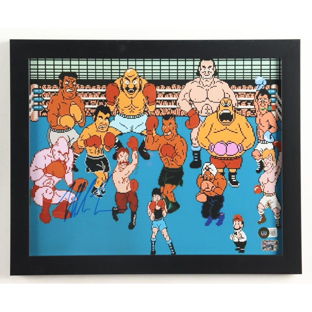 Mike Tyson Signed "Punch-Out!!" Custom Framed Photo Display (Beckett ...