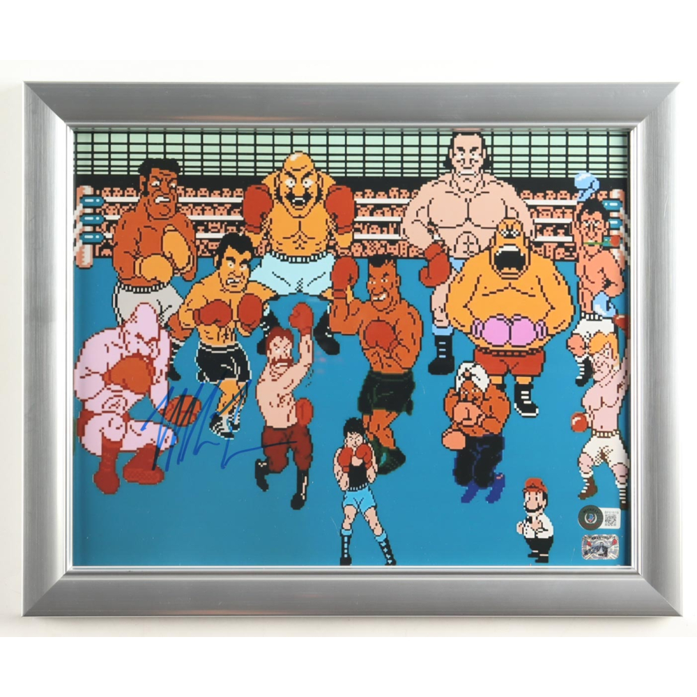Mike Tyson Signed "Punch-Out!!" Custom Framed Photo Display (Beckett ...