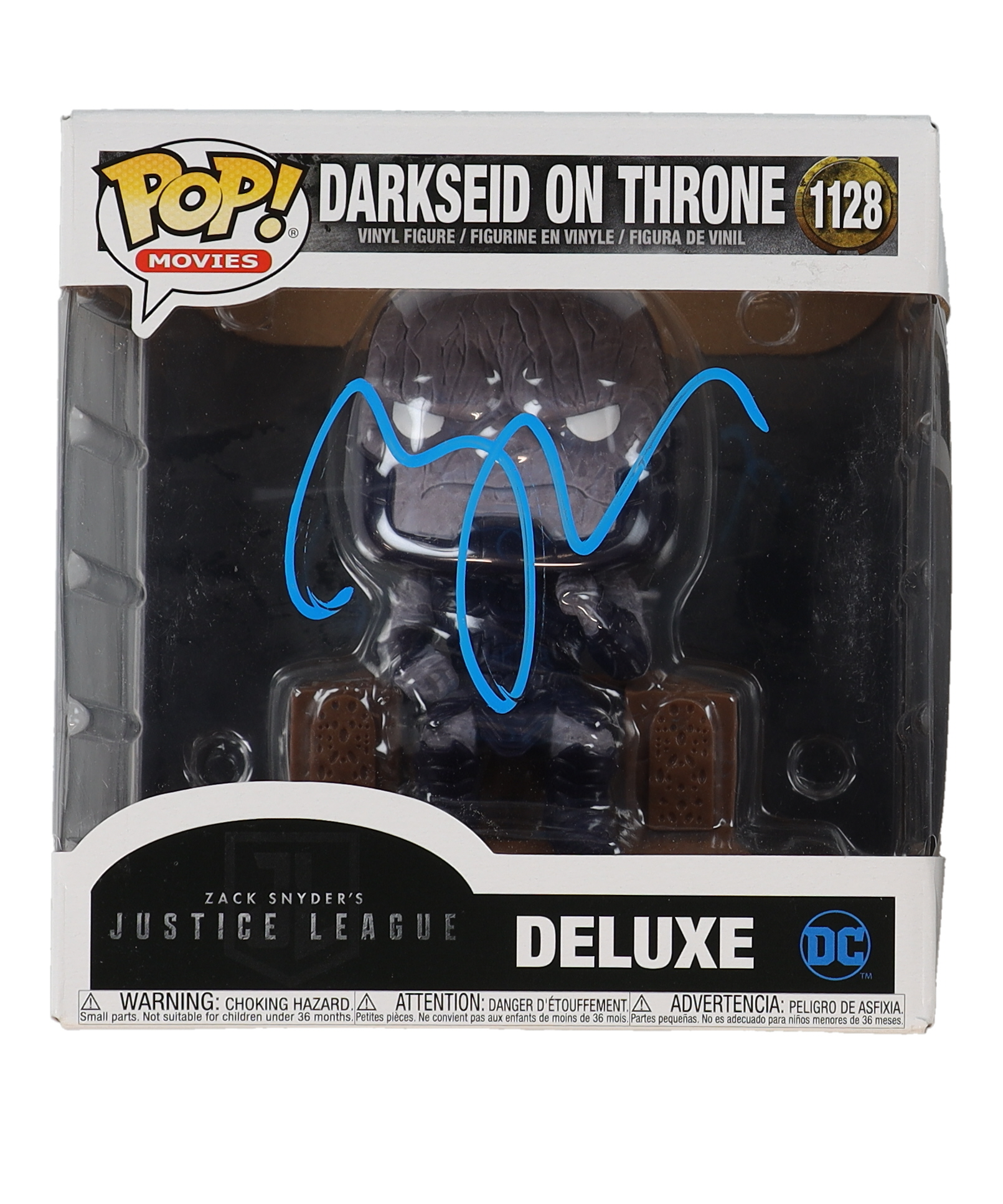 Zack Snyder Signed "Justice League" Deluxe #1128 Darkseid On Throne ...