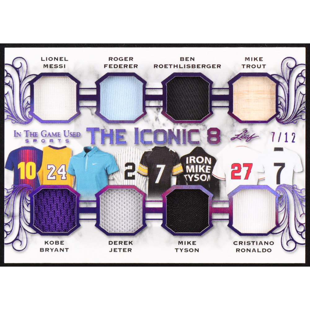 2020 ITG Used Sports The Iconic 8 Spectrum Purple #TI8-06 #7/12 Lionel ...