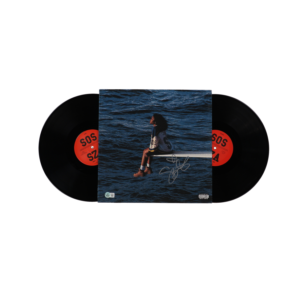 SZA Signed "SOS" Vinyl Record Album (Beckett) | Pristine Auction