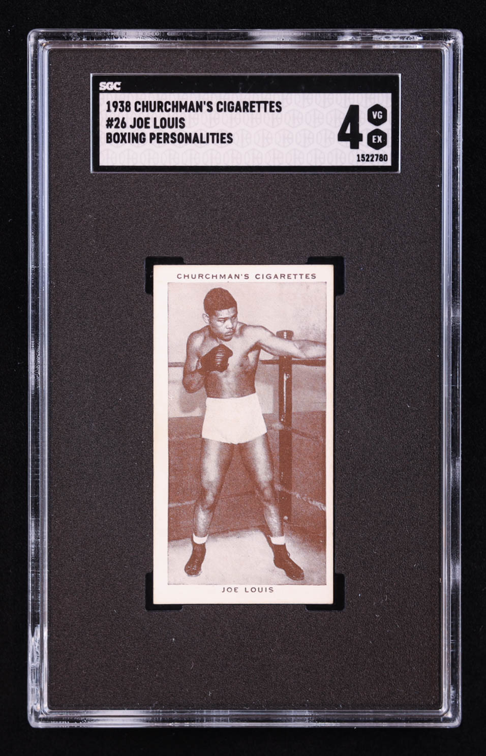 Joe Louis 1938 Churchman's Cigarettes #26 (SGC 4) | Pristine Auction