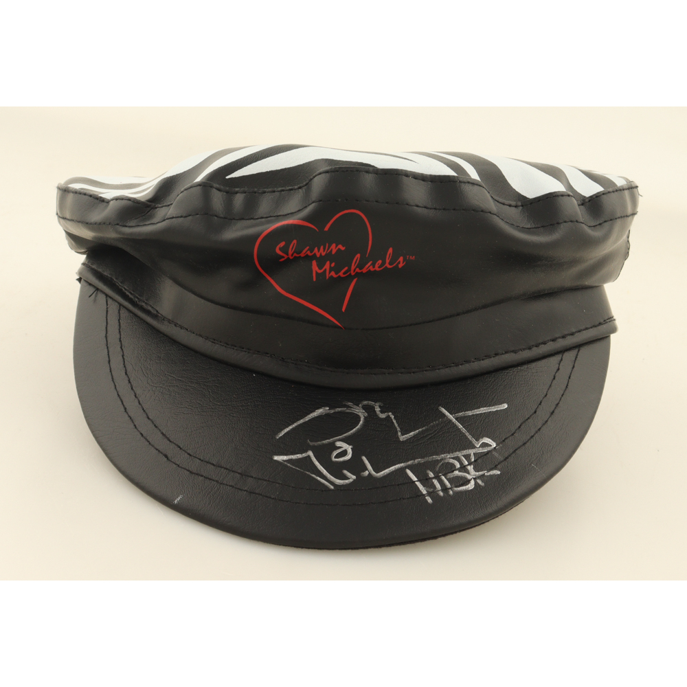 Shawn Michaels Signed "Heartbreak Kid" Hat Inscribed "HBK" (Beckett ...