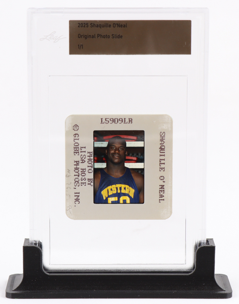 Shaquille O'Neal 2025 Leaf Original Photo Slide #NNO #1/1 (Leaf ...