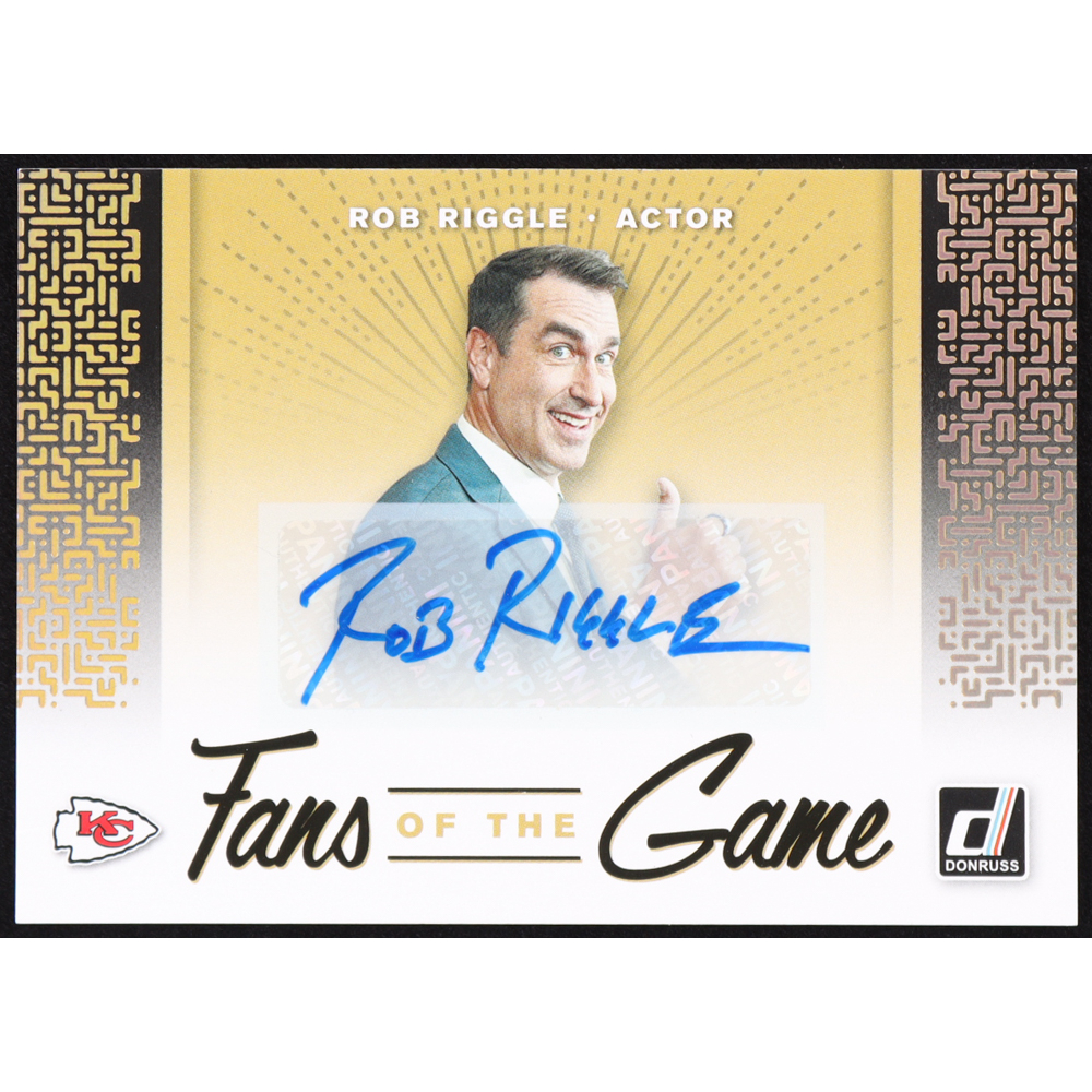 Rob Riggle 2019 Donruss Fans of the Game Autographs #2 | Pristine Auction