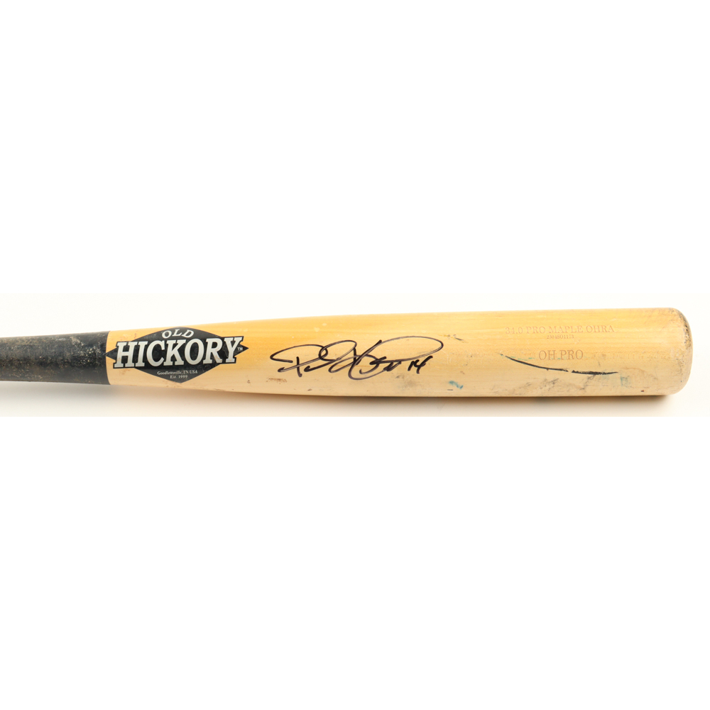 Paul Konerko Signed Game-Used Old Hickory Baseball Bat (Beckett ...