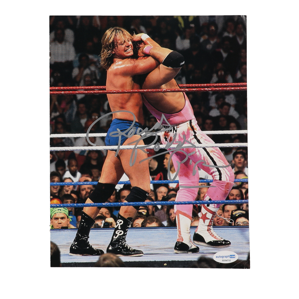 "Rowdy" Roddy Piper Signed WWE 8x10 Poster (AutographCOA) | Pristine ...