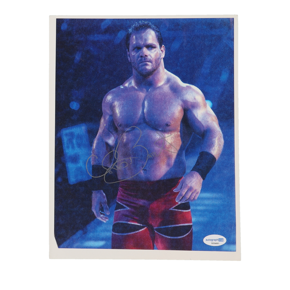 Chris Benoit Signed WWE 8x10 Photo (AutographCOA) | Pristine Auction