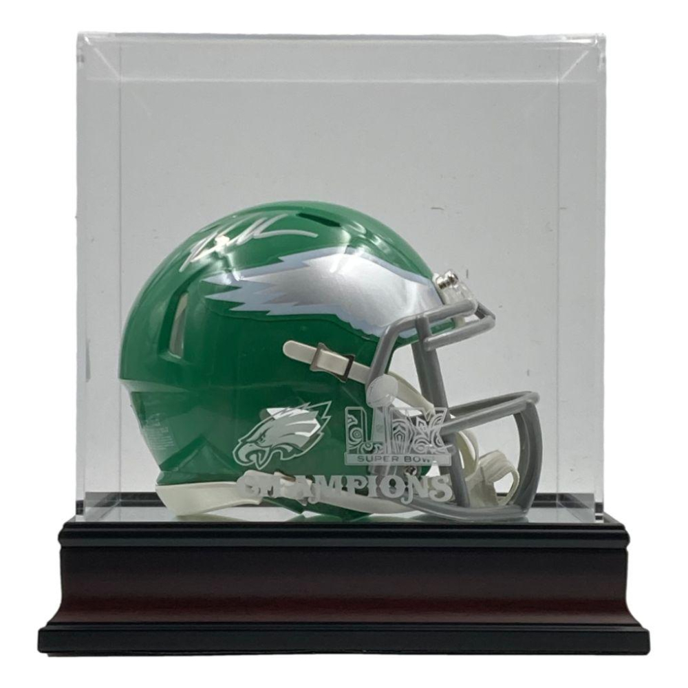Brandon Graham Signed Eagles Mini Speed Helmet with Super Bowl LIX ...
