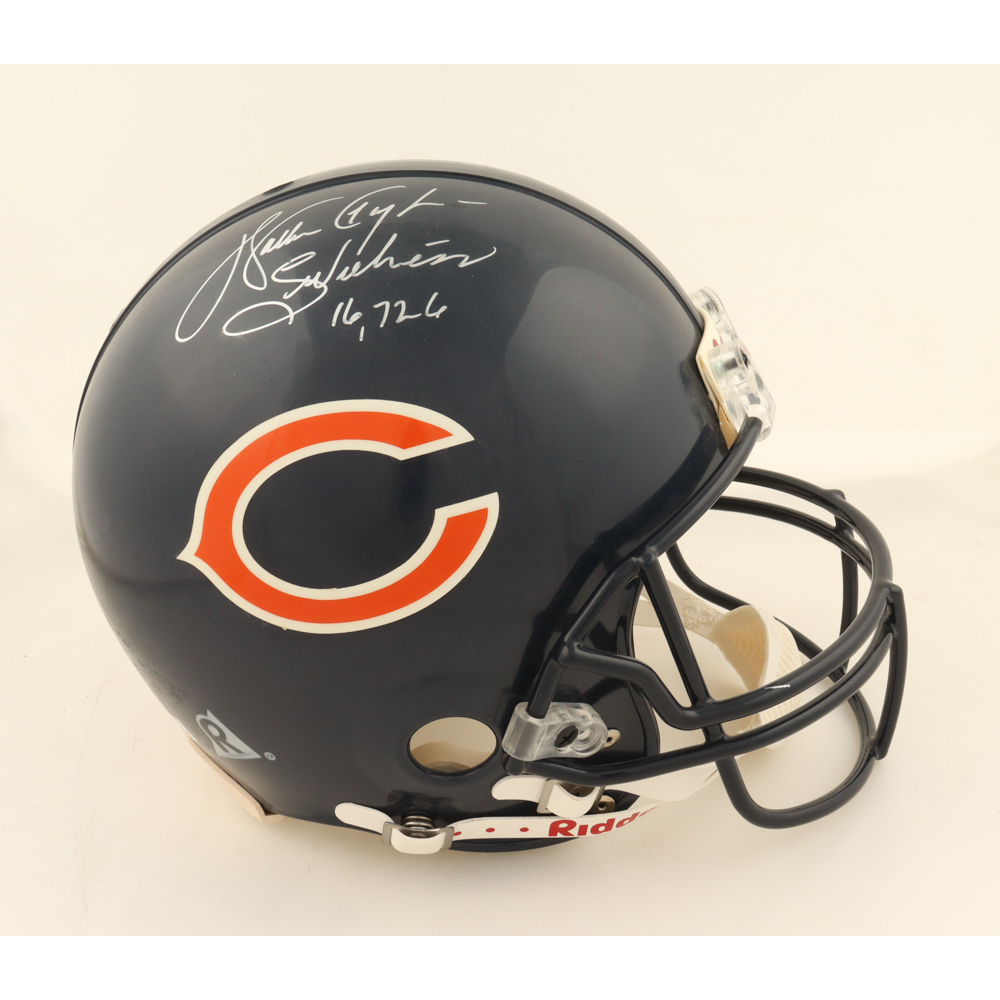 Walter Payton Signed Helmet