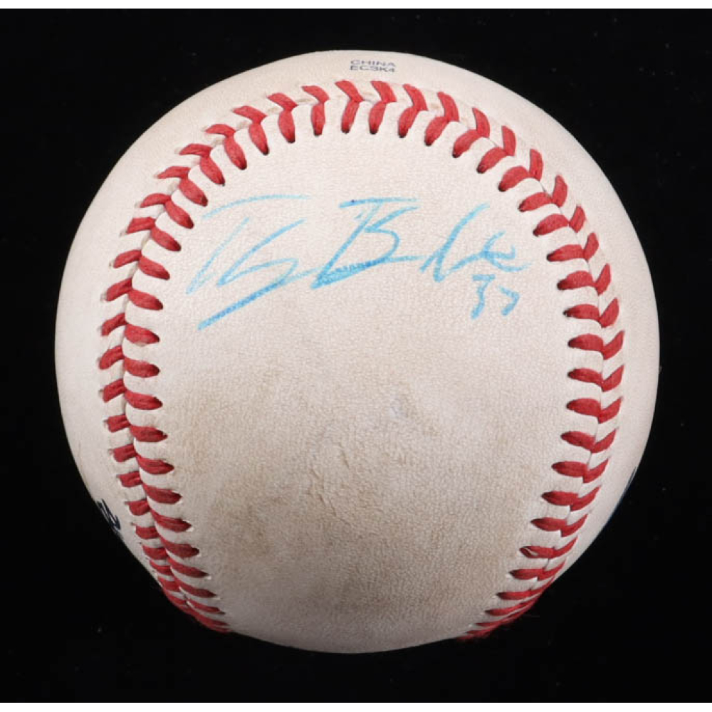 Ray Black Signed Game-Used California League Baseball (JSA) | Pristine ...