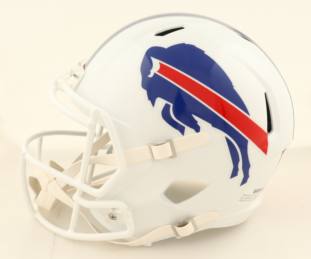 Curtis Samuel Signed Bills Full-Size Speed Helmet (DA) | Pristine Auction