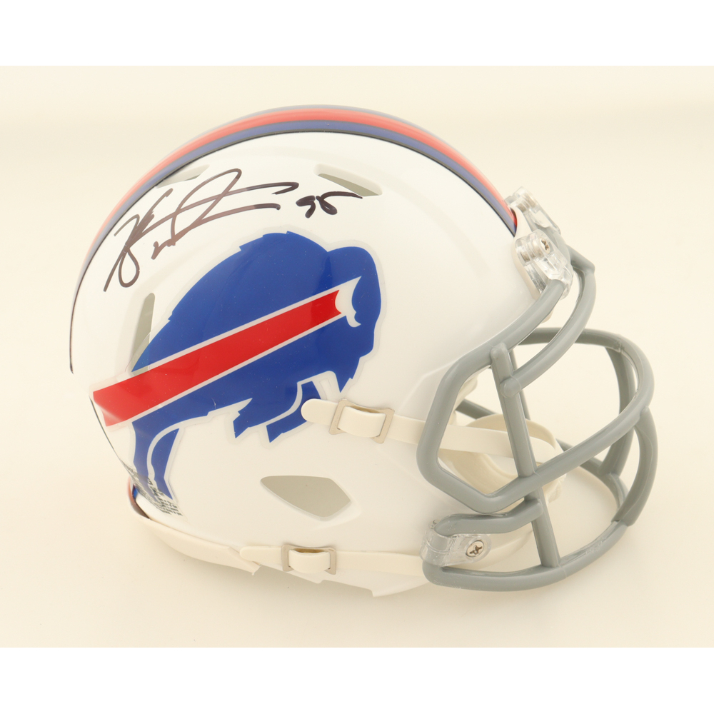 Kyle Williams Signed Bills Speed Mini Helmet (TSE) | Pristine Auction