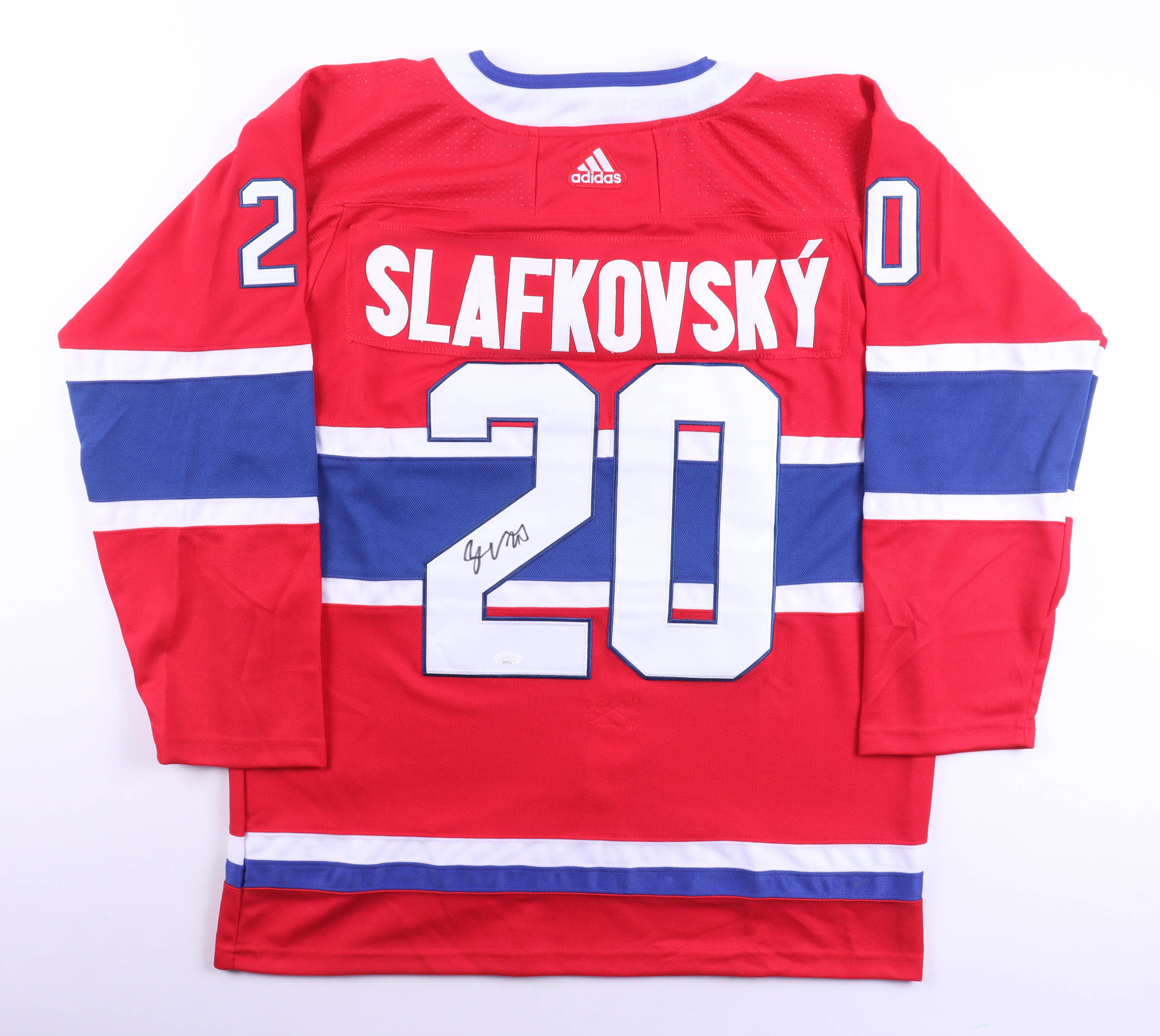 Juraj Slafkovsky Signed Jersey (JSA) | Pristine Auction