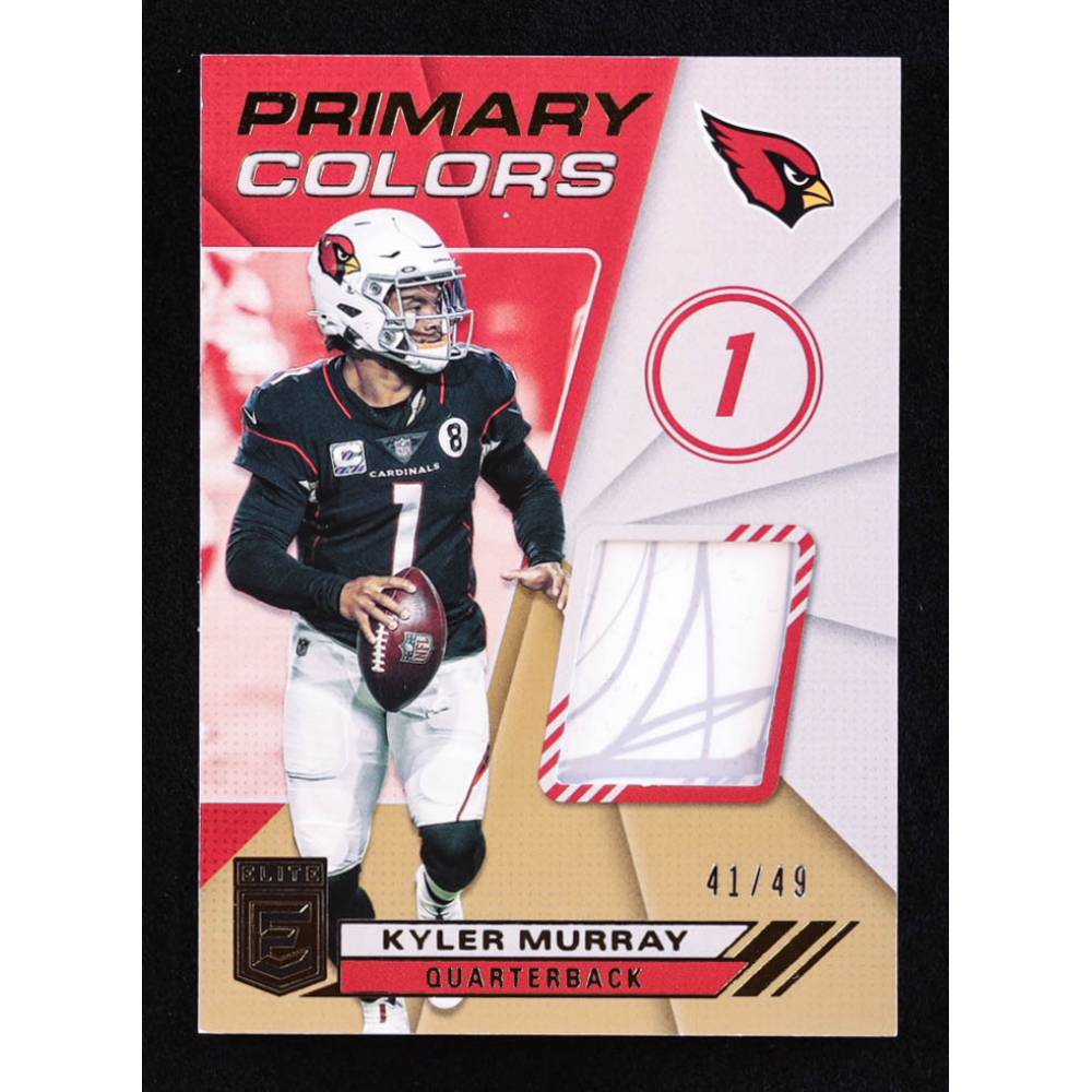 Kyler Murray 2021 Elite Primary Colors Jerseys Prime #7 #41/49 ...
