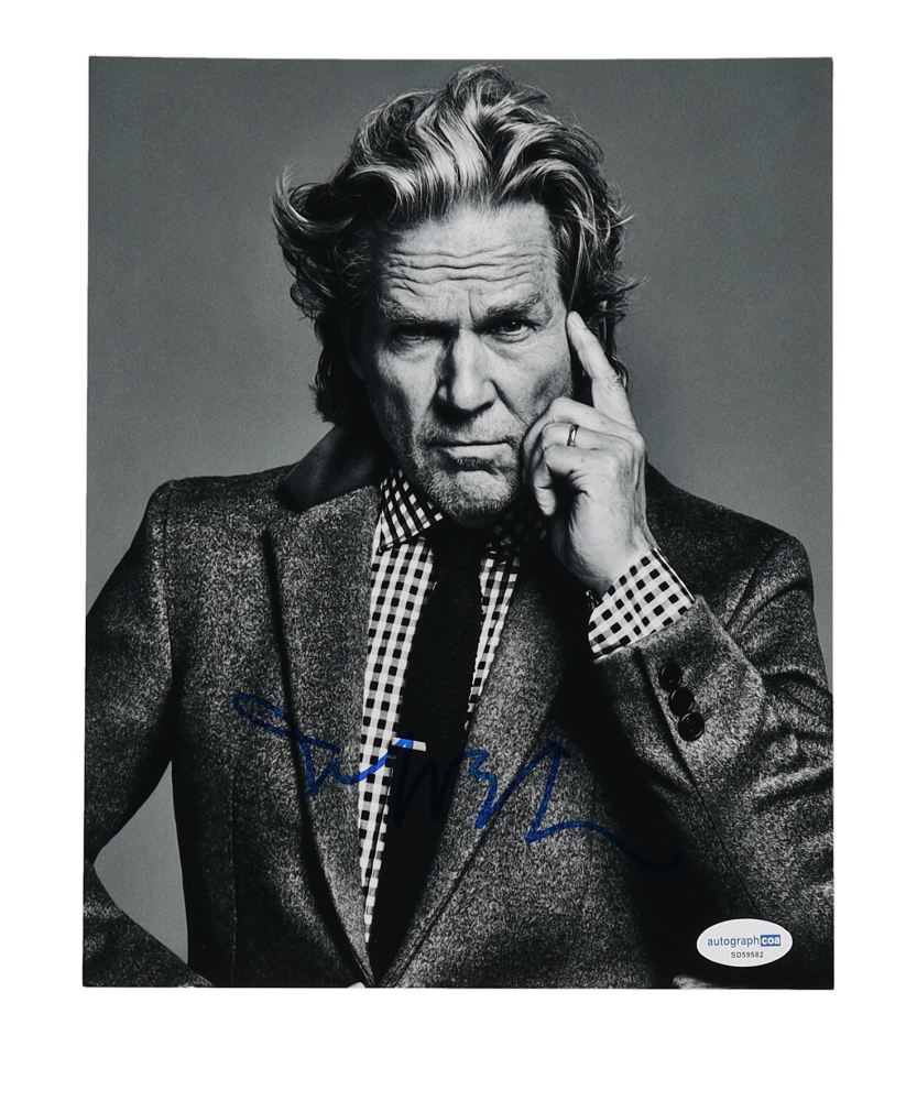 Jeff Bridges Signed 8x10 Photo (AutographCOA) | Pristine Auction