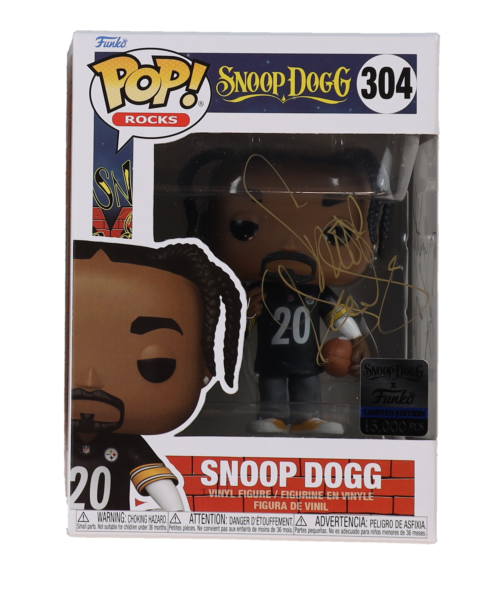 Snoop Dogg Signed #304 Funko Pop! Vinyl Figure Inscribed "Death Row ...
