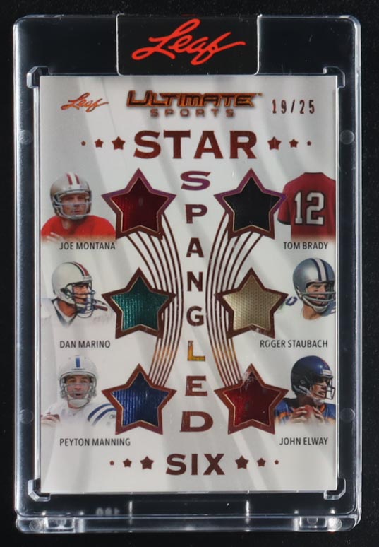 2024 Leaf Ultimate Sports Star Spangled Six Spectrum Bronze #SSS12 Joe ...