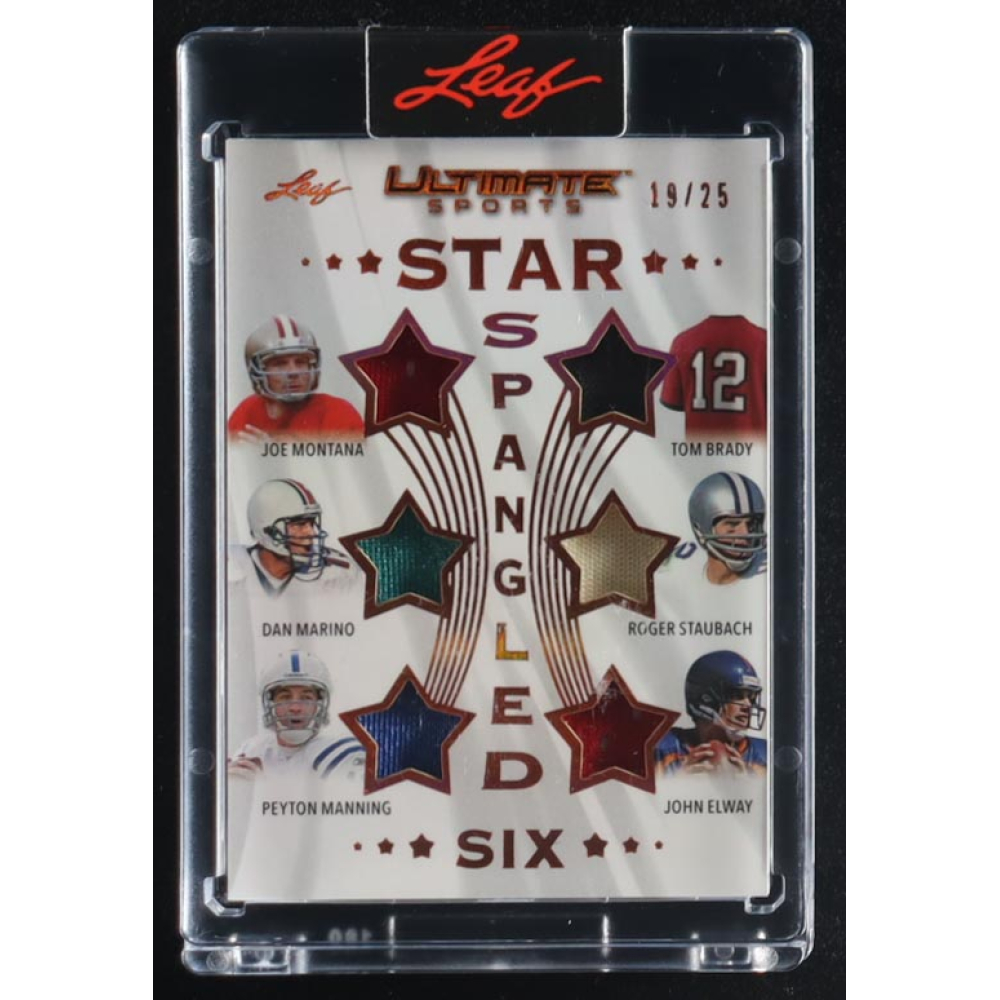 2024 Leaf Ultimate Sports Star Spangled Six Spectrum Bronze #SSS12 Joe ...