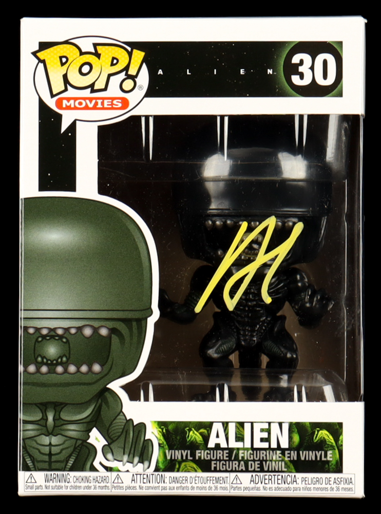 Archie Renaux Signed "Alien" #30 Alien Funko Pop! Vinyl Figure (Beckett ...