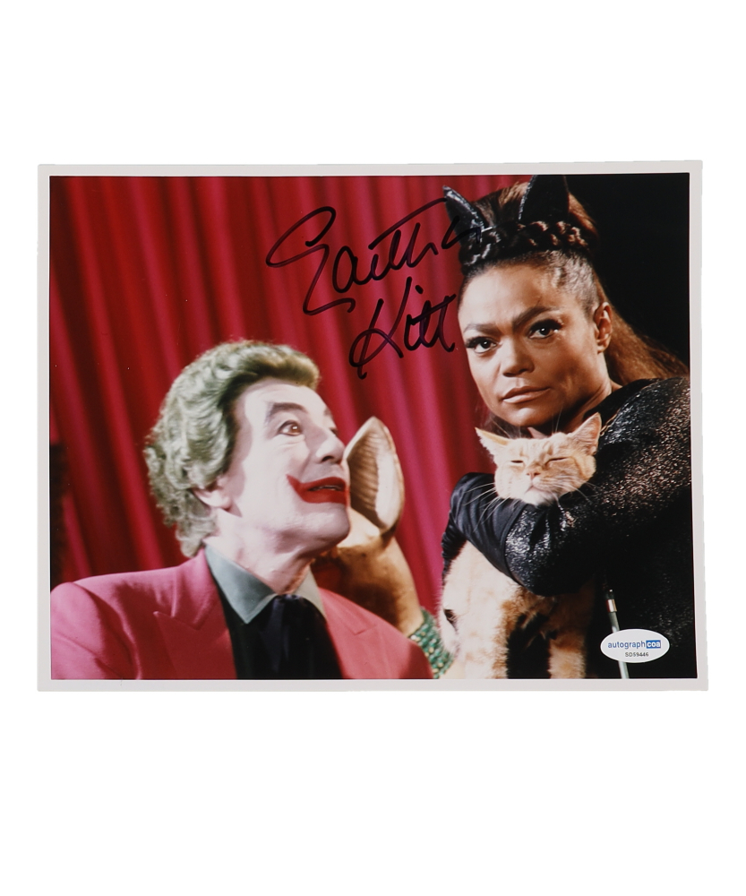 Eartha Kitt Signed "Batman" 8x10 Photo (AutographCOA) | Pristine Auction