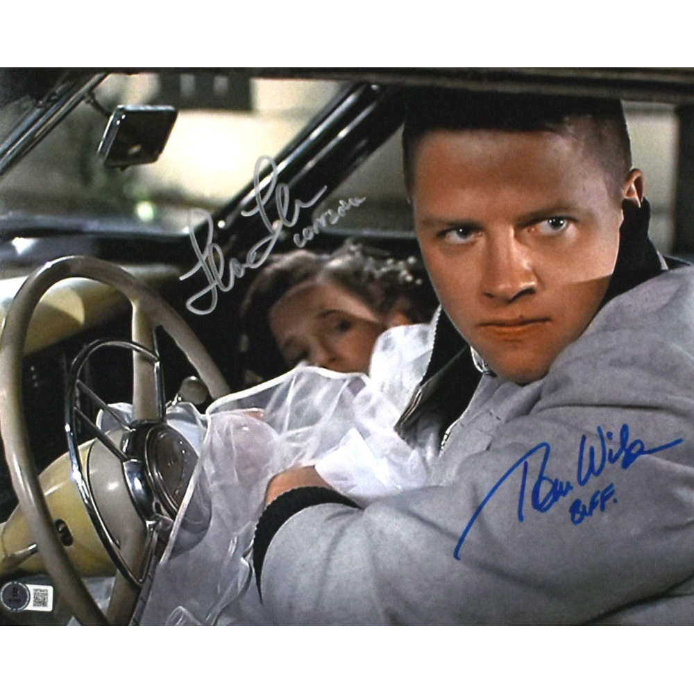Thomas Wilson & Lea Thompson Signed "Back to the Future" 11x14 Photo ...