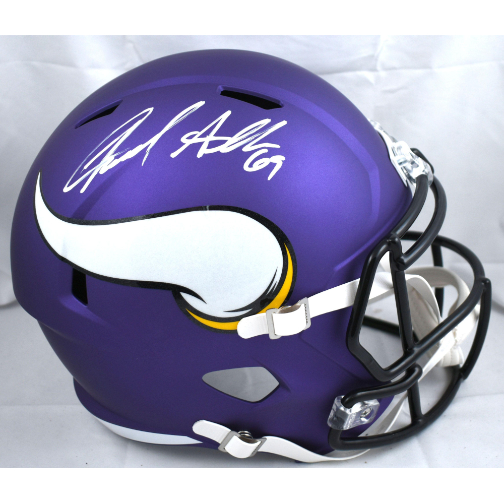 Jared Allen Signed Vikings Full-Size Speed Helmet (Beckett) | Pristine ...