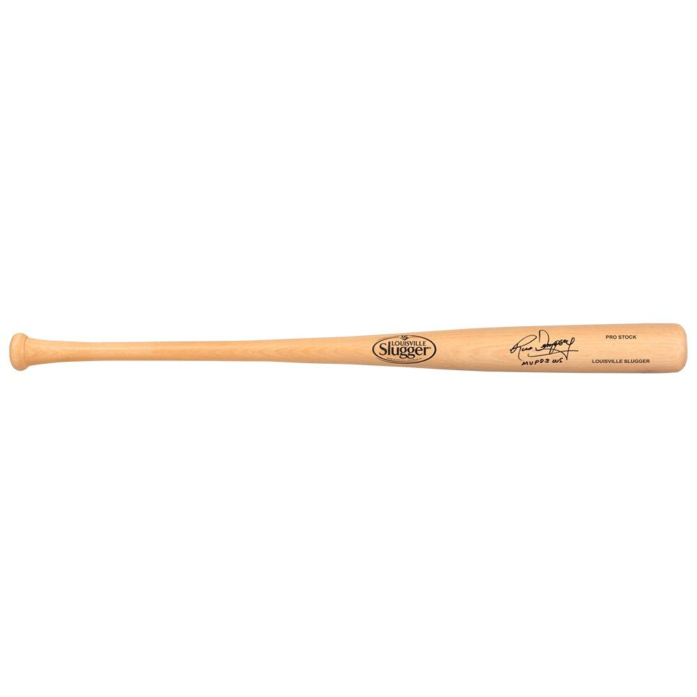 Rick Dempsey Signed Rawlings Pro Baseball Bat Inscribed "MVP 83 WS ...