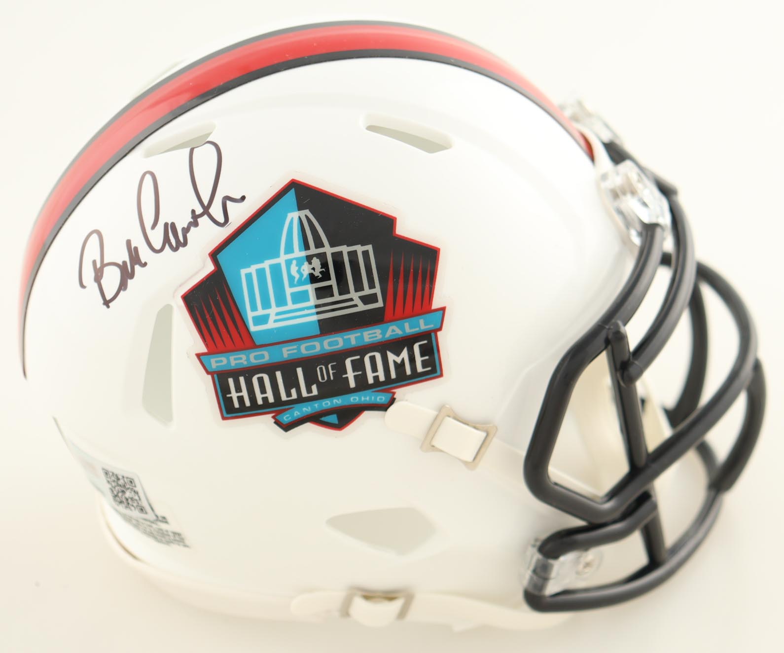 Bill Cowher Signed Hall of Fame Logo Speed Mini Helmet (TSE) | Pristine ...