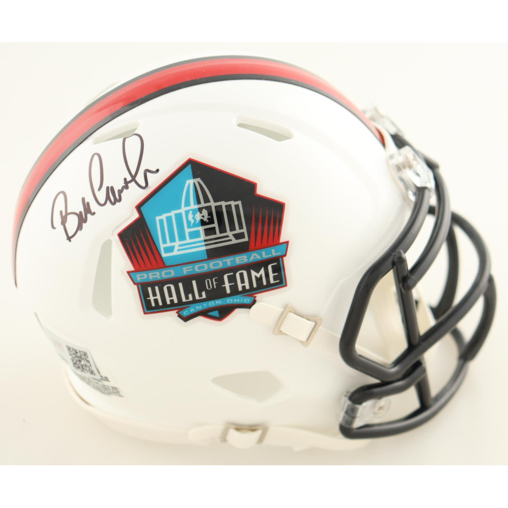 Bill Cowher Signed Hall of Fame Logo Speed Mini Helmet (TSE) | Pristine ...