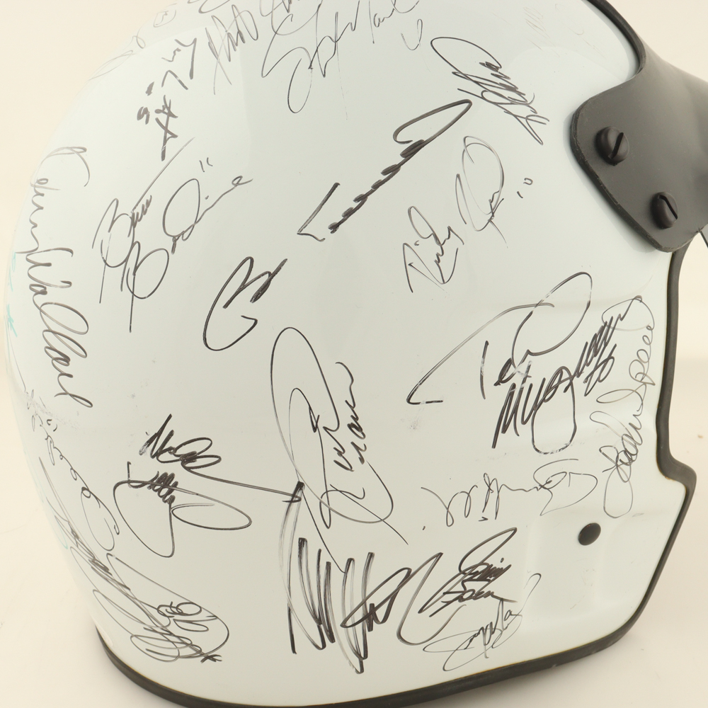 NASCAR Greats Simpson Full-Size Racing Helmet Signed by (30+) with Dale ...