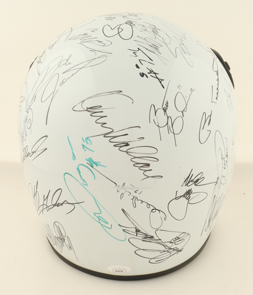 NASCAR Greats Simpson Full-Size Racing Helmet Signed by (30+) with Dale ...