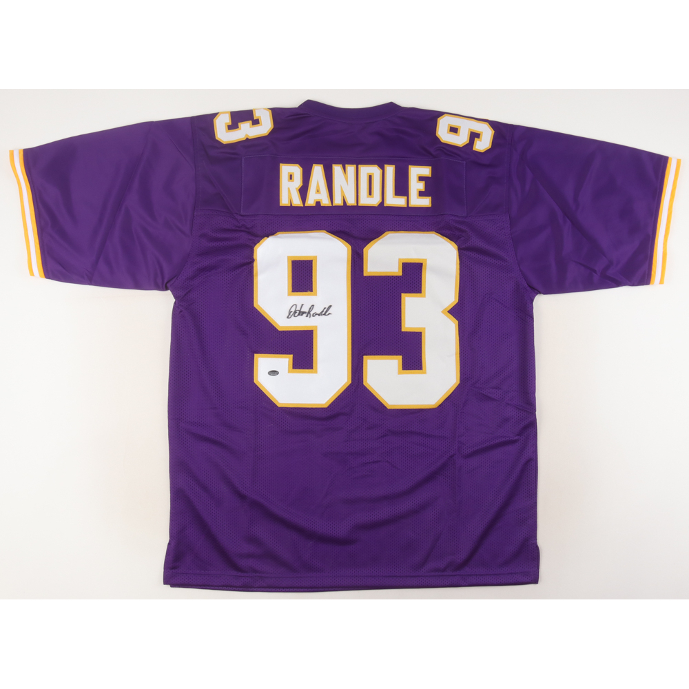 John Randle Signed Jersey (Schwartz) | Pristine Auction