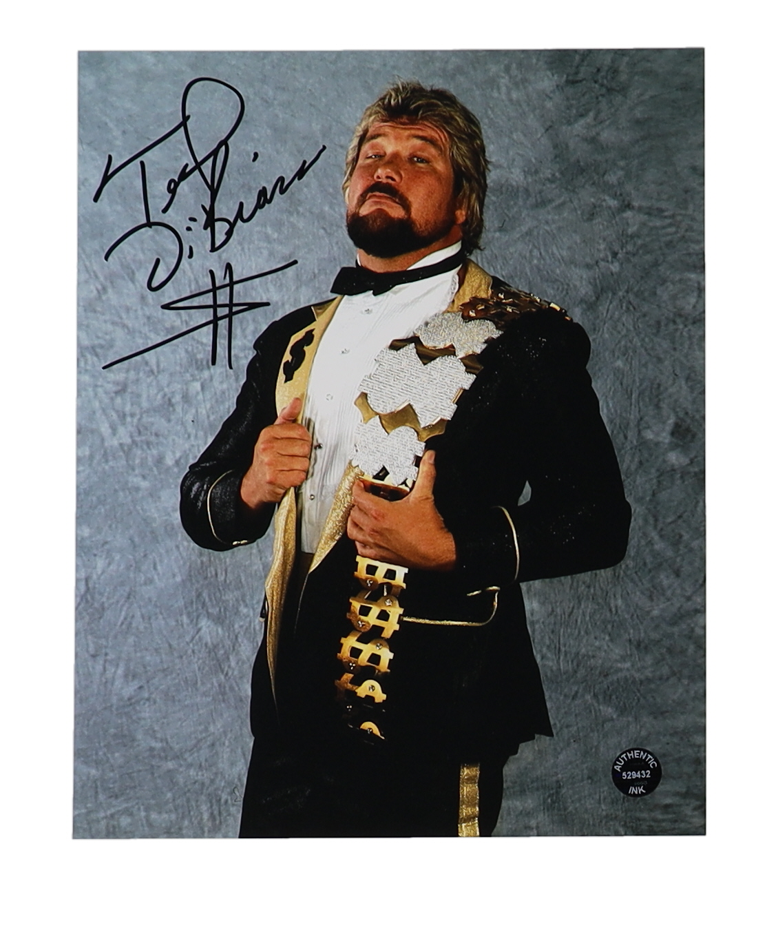 Ted DiBiase Signed WWE 8x10 Photo (Authentic Ink) | Pristine Auction