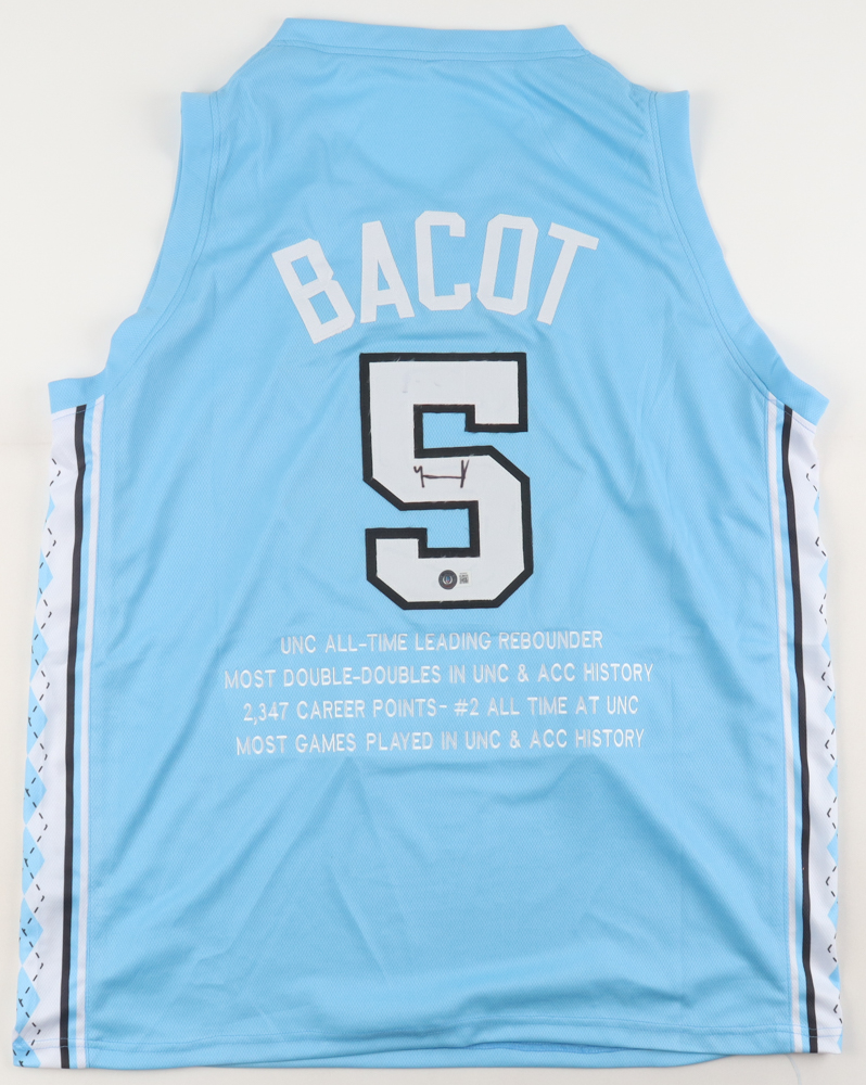 Armando Bacot Signed Career Highlight Stat Jersey (Beckett) | Pristine ...
