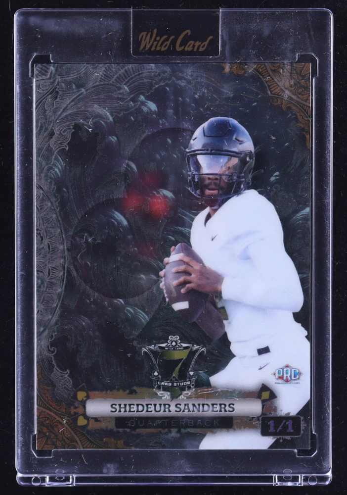 Shedeur Sanders 2024 Wild Card 7 Card Studs Prismatic Club #P7CWCSS3 RC ...
