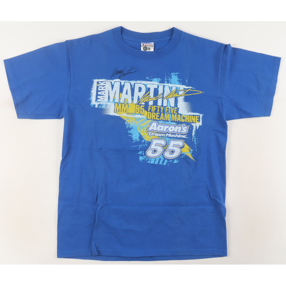 Mark Martin Signed "Dream Machine" T-Shirt (Beckett) | Pristine Auction