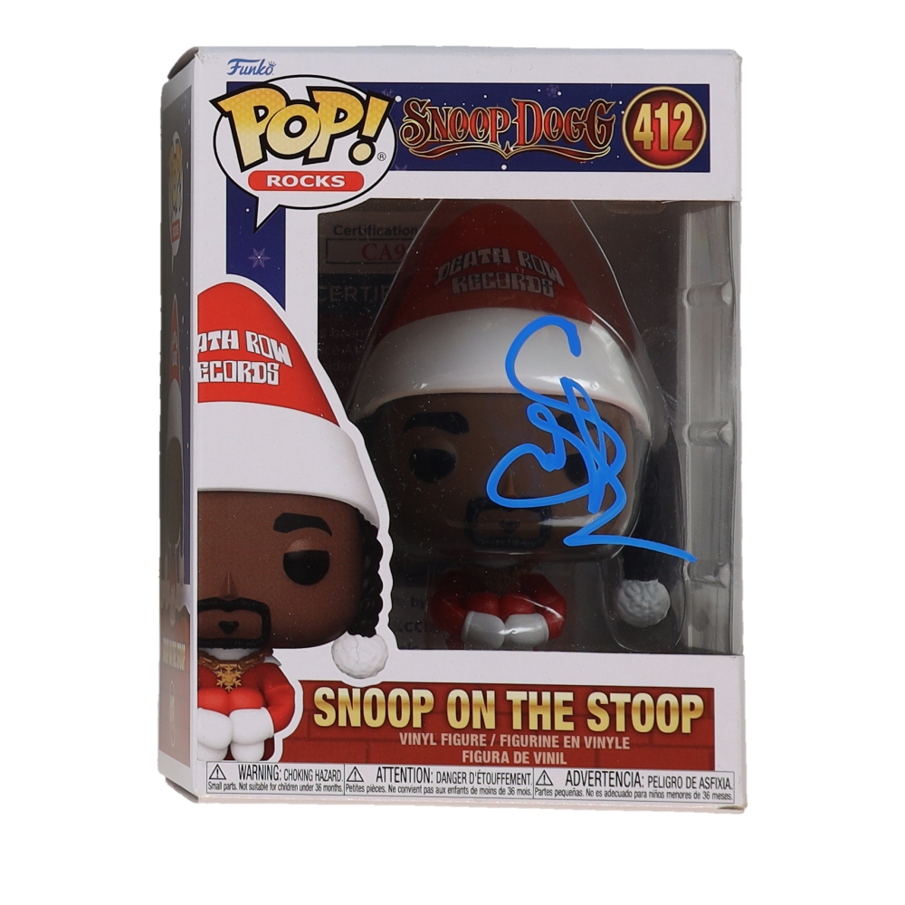 Snoop Dogg Signed #412 Snoop On The Stoop Funko Pop! Vinyl Figure (JSA ...