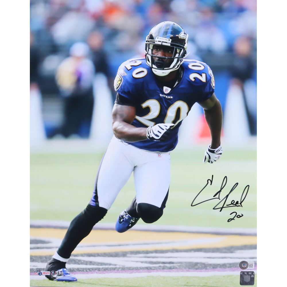 Ed Reed Signed Ravens 16x20 Photo (Beckett) | Pristine Auction